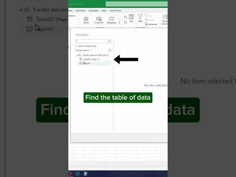 How to Extract Data from Pdf in Excel #excel #exceltips #exceltricks #shorts #ytshorts #trend #xls