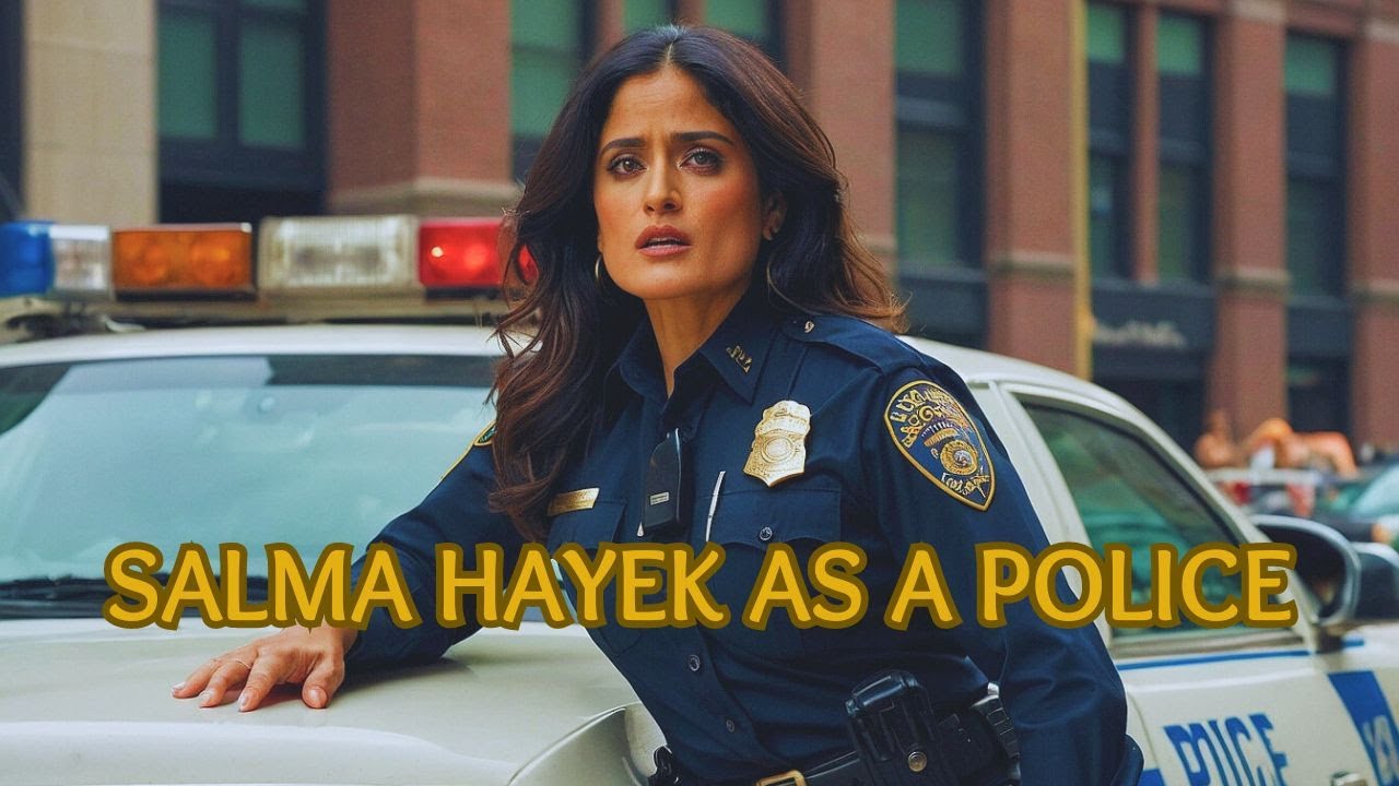 Salma Hayek: Police Woman Lookbook AI Art!