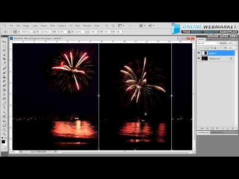 Photoshop Tutorial: Fireworks Montage