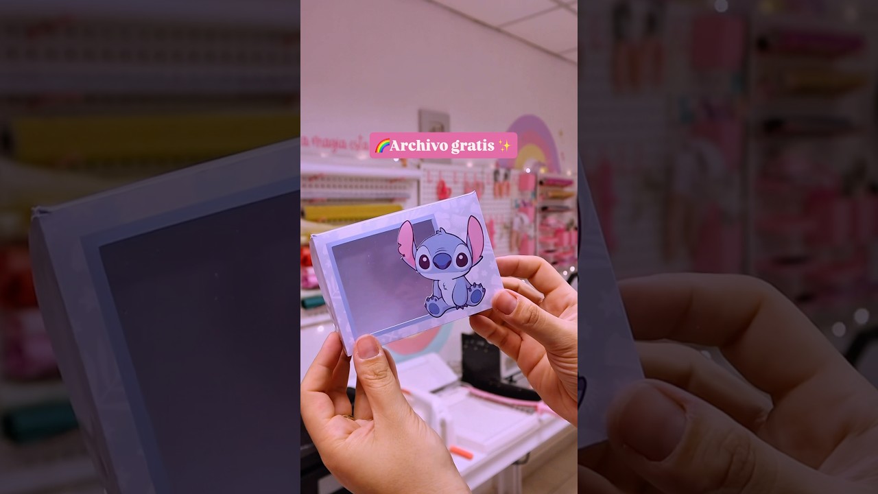 Caja editable con visor a4 gratis