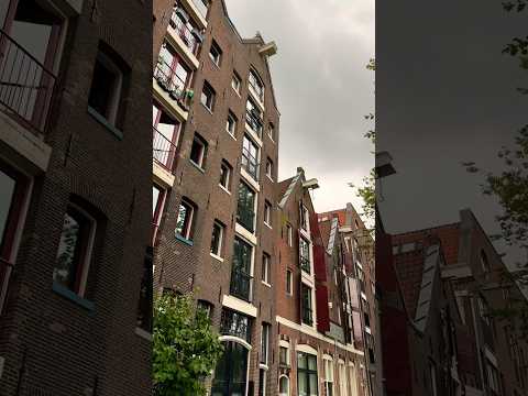 Las casitas y sus fachadas, #amsterdam suscríbete para mas aventuras