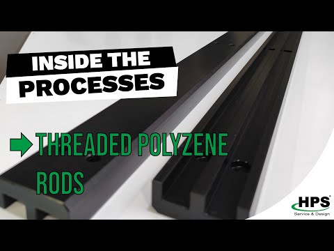 Inside The Processes: Threaded Polyzene Rods