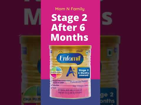 Enfamil A+ Formula Stages #shorts #ytshorts #enfamil