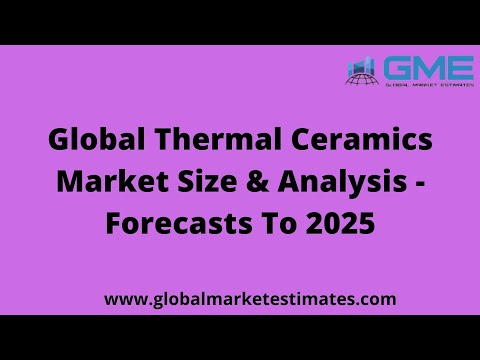 Global Thermal Ceramics Market Size & Analysis - Forecasts To 2025