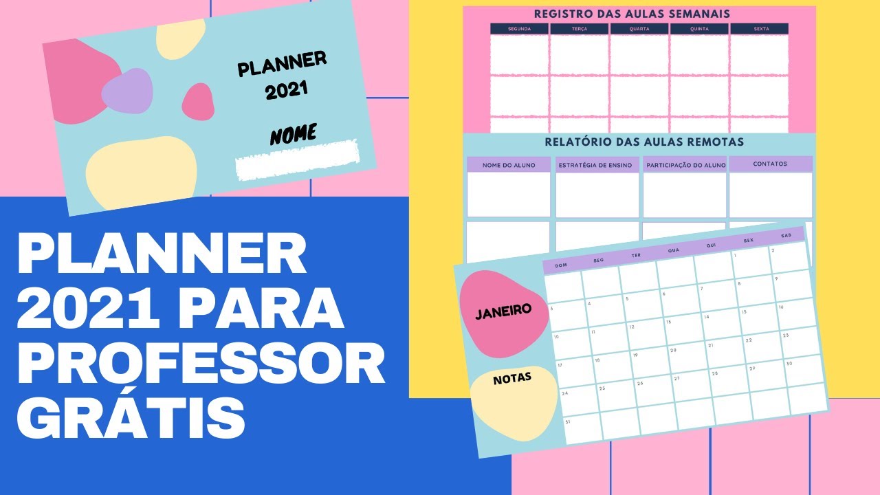 Planner do professor # GRÁTIS#
