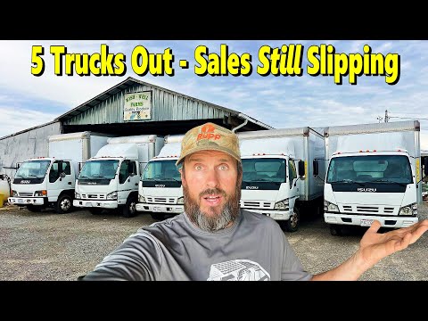Saturday Farmers’ Markets: Packing 5 Trucks, Slumping Sales & Why I No Longer Go