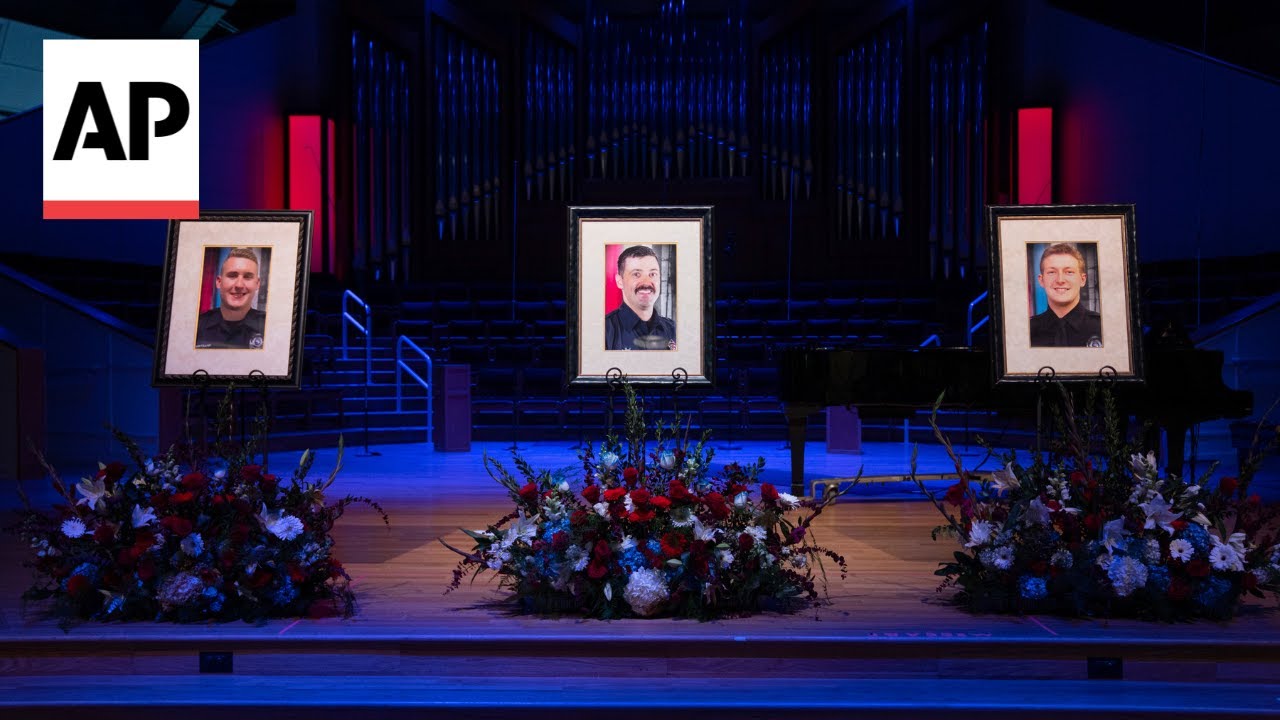 Thousands remember 3 slain Minnesota first responders