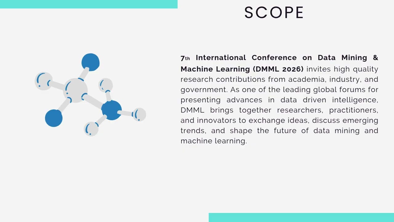 7th International Conference on Data Mining & Machine Learning (DMML 2026)