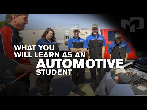 What You Will Learn as an Automotive Student at MPTC