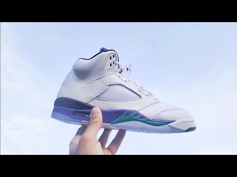 Nike Air Jordan 5 Retro OG Grape / Tinker Hatfield Designed These Beauties " P-51 Mustang "