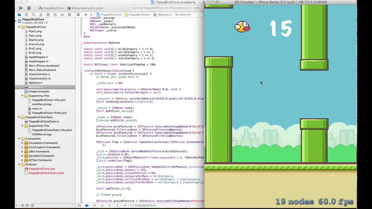 Free Flappy Bird Source Code