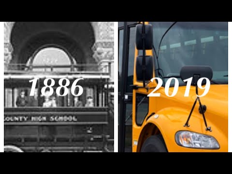 Evolution Of School Buses 1886-2019