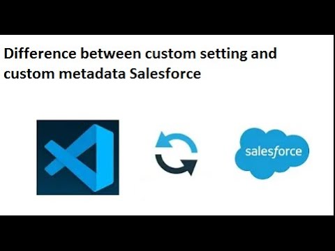 Difference between custom setting and custom metadata #Salesforce #viral #shorts