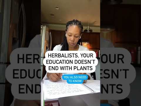 What you need to know as an herbalist