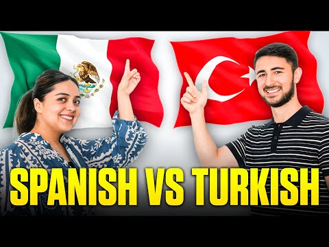 Spanish vs Turkish! Can They Understand Each Other?!
