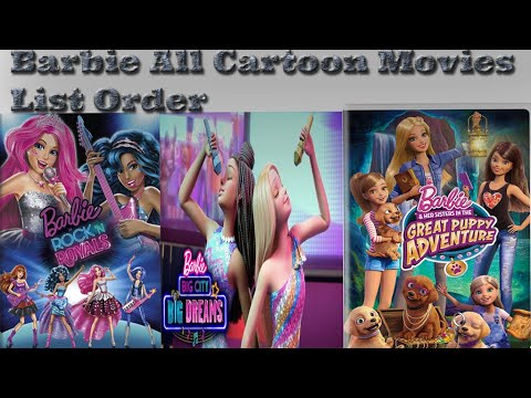 Top Barbie Cartoon Movies List in Order #CartoonAnimatedMovies# Please don't Miss this Video.