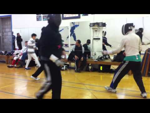Fencing Foil Lesson with Metre' Peter Burchard