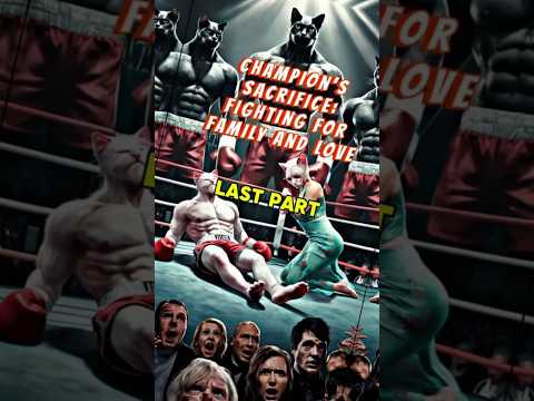 Champion's sacrifice:Fighting for family and love | AI Generated video #wwe #cat #shorts | #ai