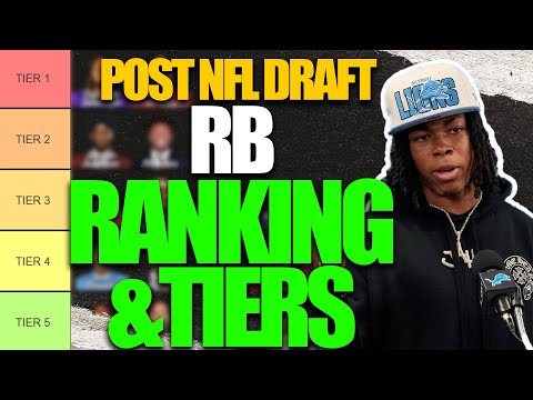 Rookie RB Rankings & Tiers | 2023 Dynasty Football