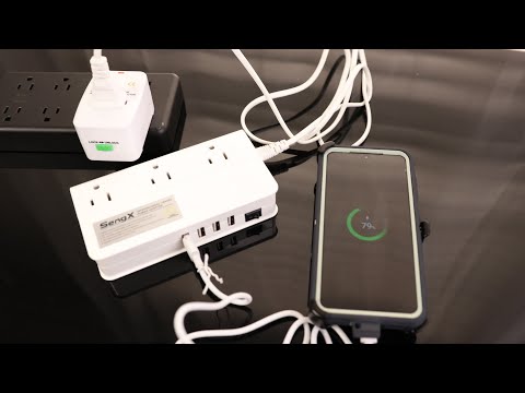 SengX 220V to 110V International Travel Adapter