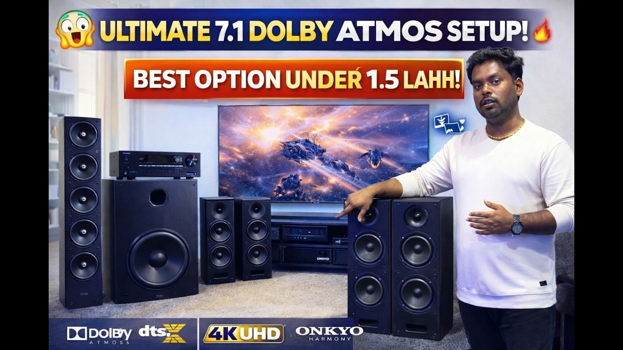 😱 Pudhu Veedu Kattureengala? 7.1 Dolby Atmos Home Theater Setup Construction Time-la Plan Pannunga 🔥