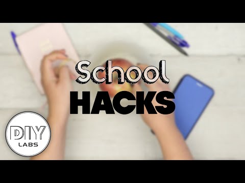 8 COOL SCHOOL HACKS | Genius-n-Simple | DIY Labs