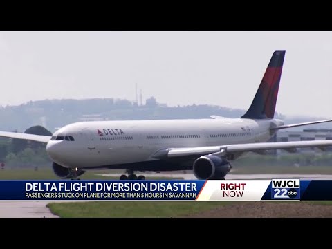 Flight stranded for hours at Savannah Hilton Head International Airport; no food, no water, no ba...