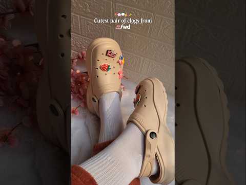 Cutest Pair Of Clogs|Women Footwear #shorts #myntra #clogs
