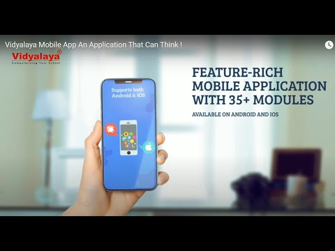 Vidyalaya Mobile App An Application That Can Think ! | Best School App