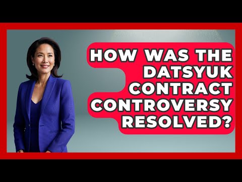 How Was The Datsyuk Contract Controversy Resolved? - Epic Sports Tales