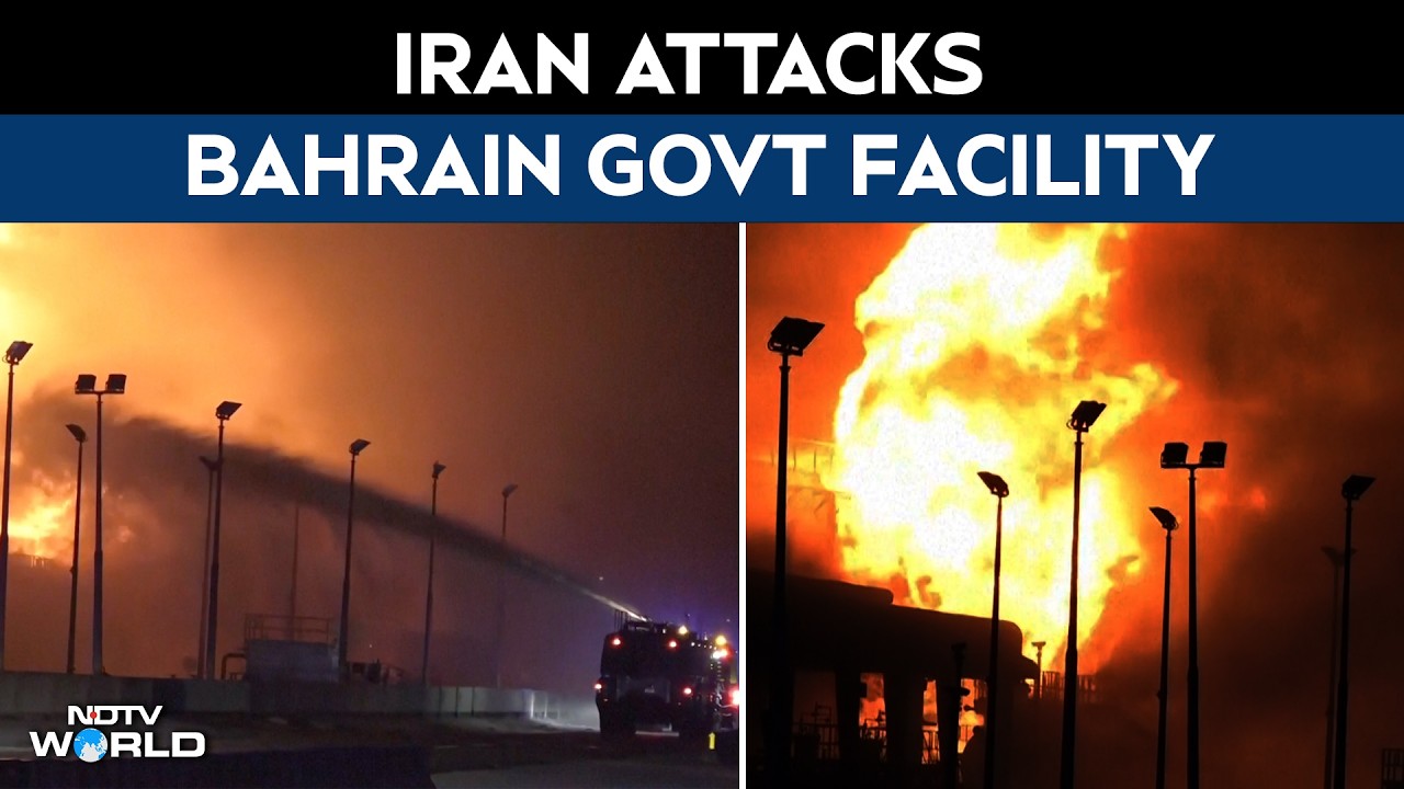 Bahrain News Today | Iranian Attack Triggers Huge Blaze At Bahrain’s ...