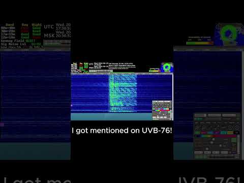 i got mentioned on... The Buzzer (4625 kHz) #uvb76 #radio #shorts