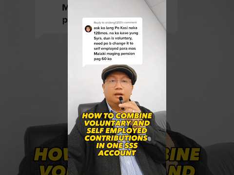 🔴 HOW TO COMBINE ALL YOUR SSS CONTRIBUTIONS FROM SELF EMPLOYED TO VOLUNTARY MEMBERSHIP? #sss