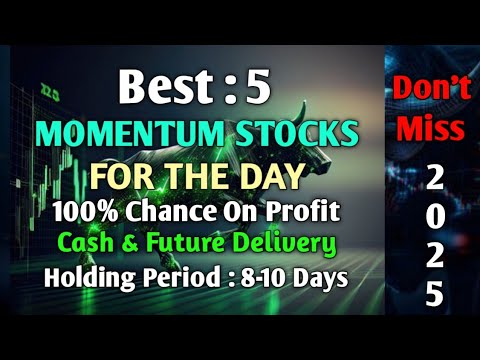 5 Momentum stocks to buy and sell today || 5 best 100% profitable stocks 2025 || DON'T MISS š¤«š¤«