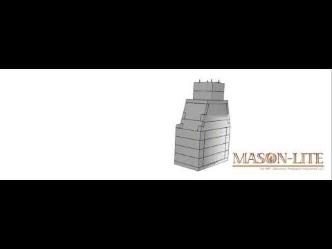 Masonry Fireplace Kits | Prefabricated Fireplace: Mason-Lite