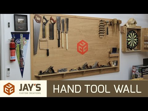 How to Build a Hand Tool Wall for Easy Access to Your Tools