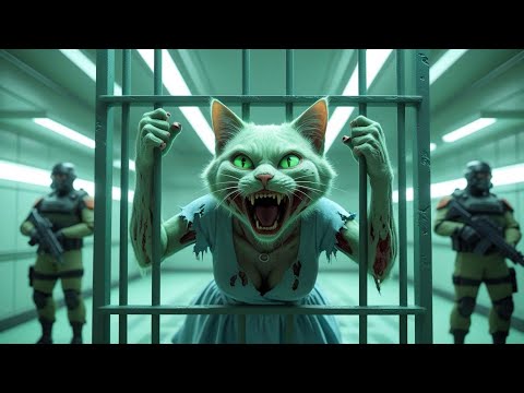 Zombie Mother Cat Escapes – The City Won’t Survive Tonight! #ai #catvideos #cats #cutecat #aicat