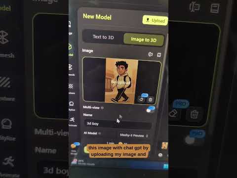 Generate Free 3D Objects - Meshy AI!