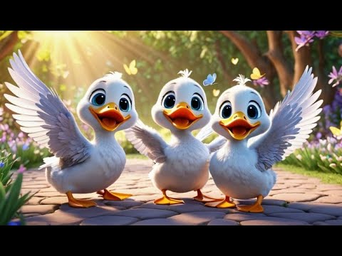 Two Little Ducks Learn to Spell | Fun Spelling Song for Kids | Easy Word Rhyme with Ducks