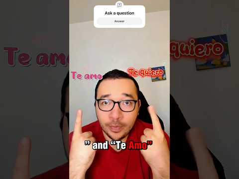 How to say “I love you” in Spanish?