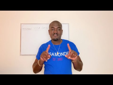 IMMIGRANT VISA CATEGORIES AND VISA CLASSES EXPLAINED