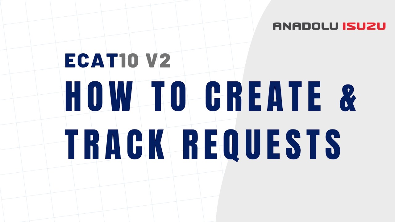 ECAT10 Support Request Guide | How to Create and Track Requests