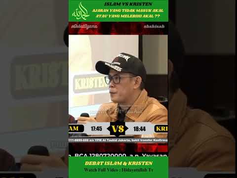 TUBUHNYA YESUS BUKAN TUHAN !? #debatagama #debat #debatcerdas