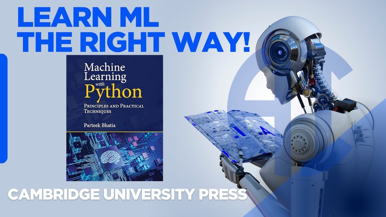 Machine Learning with Python| Book Introduction | Parteek Bhatia | Cambridge University Press