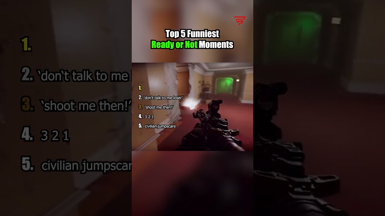 Top 5 Funniest Ready or Not Moments