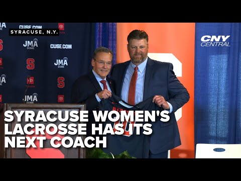 Regy Thorpe formally announced as fourth head coach of Syracuse Women's Lacrosse