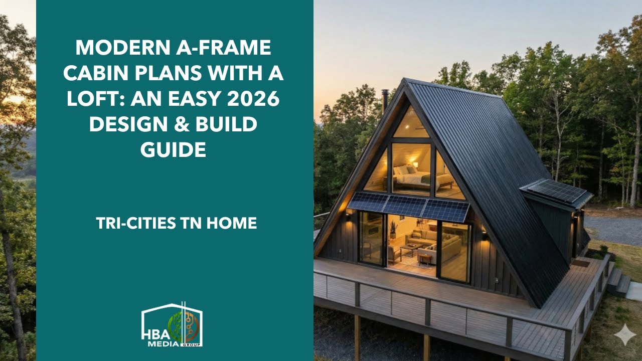 Modern A-Frame Cabin Plans with a Loft: An Easy 2026 Design & Build Guide