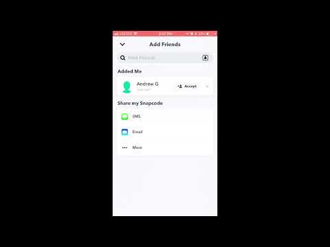 How to ACCEPT FRIEND REQUEST on SNAPCHAT?