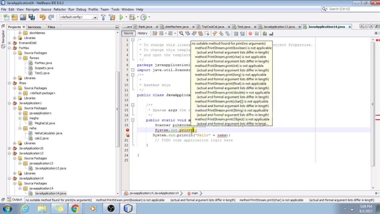 Java Tutorial #3: Hello World with Scanner
