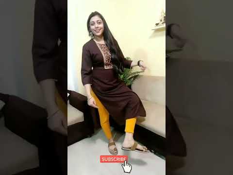 Transform Your Long Leggings to an Ankle Length #shorts #leggings #beautyutsav #hackvideos